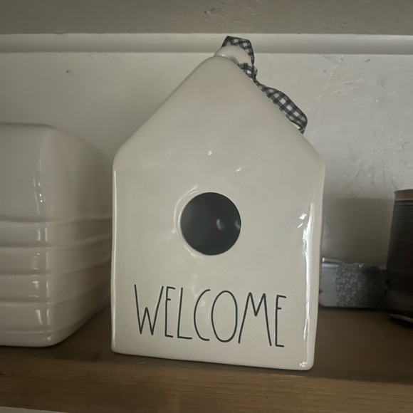 Rae Dunn | Accents | Rae Dunn Welcome Bird House | Poshmark